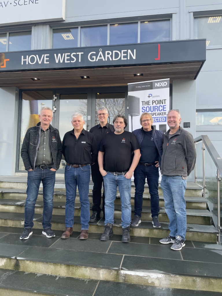 NEXO appoints Hove West as distributor for Norway - NEXO